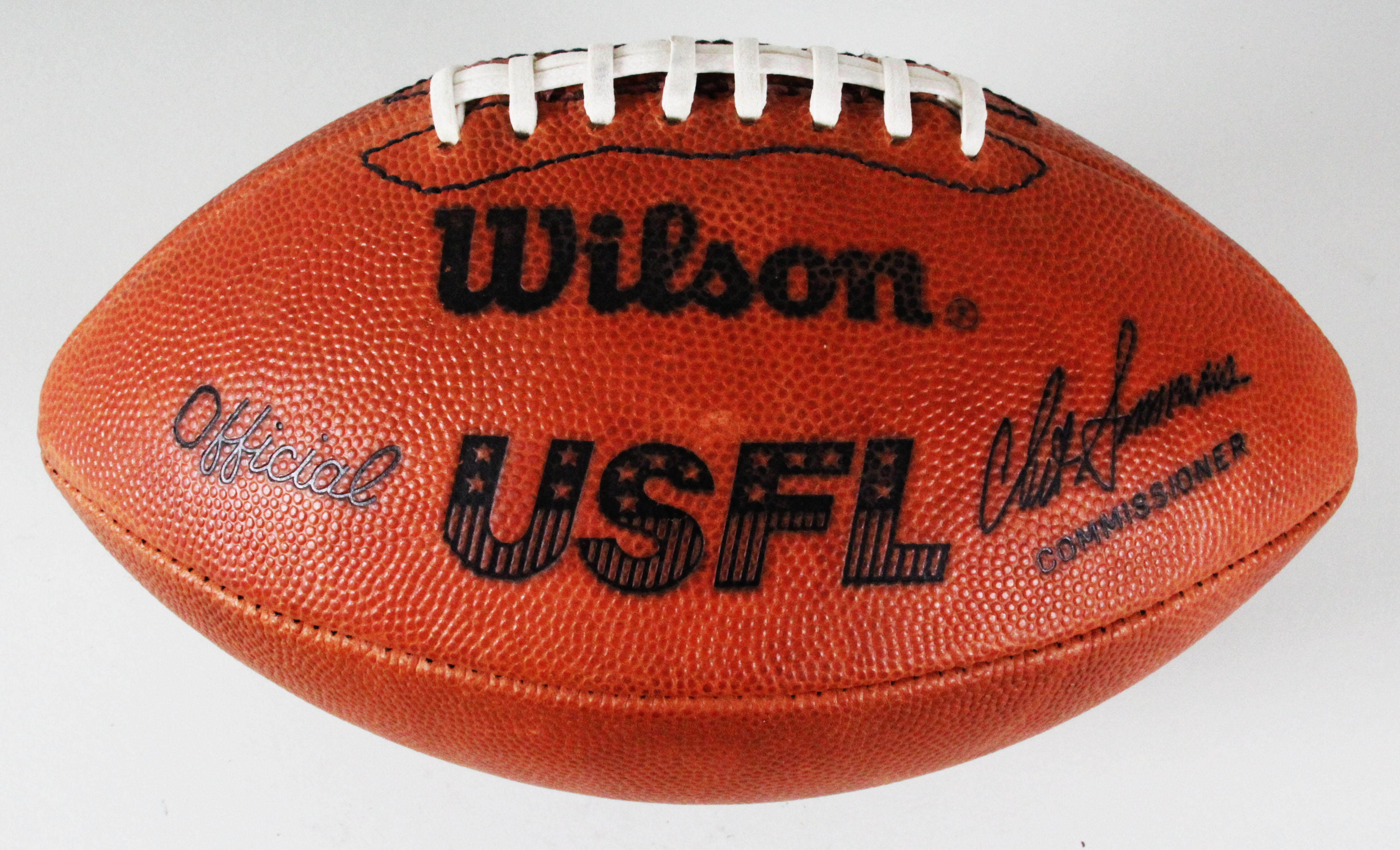 Steve Young Signed USFL Football 49ers – COA JSA – Memorabilia Expert