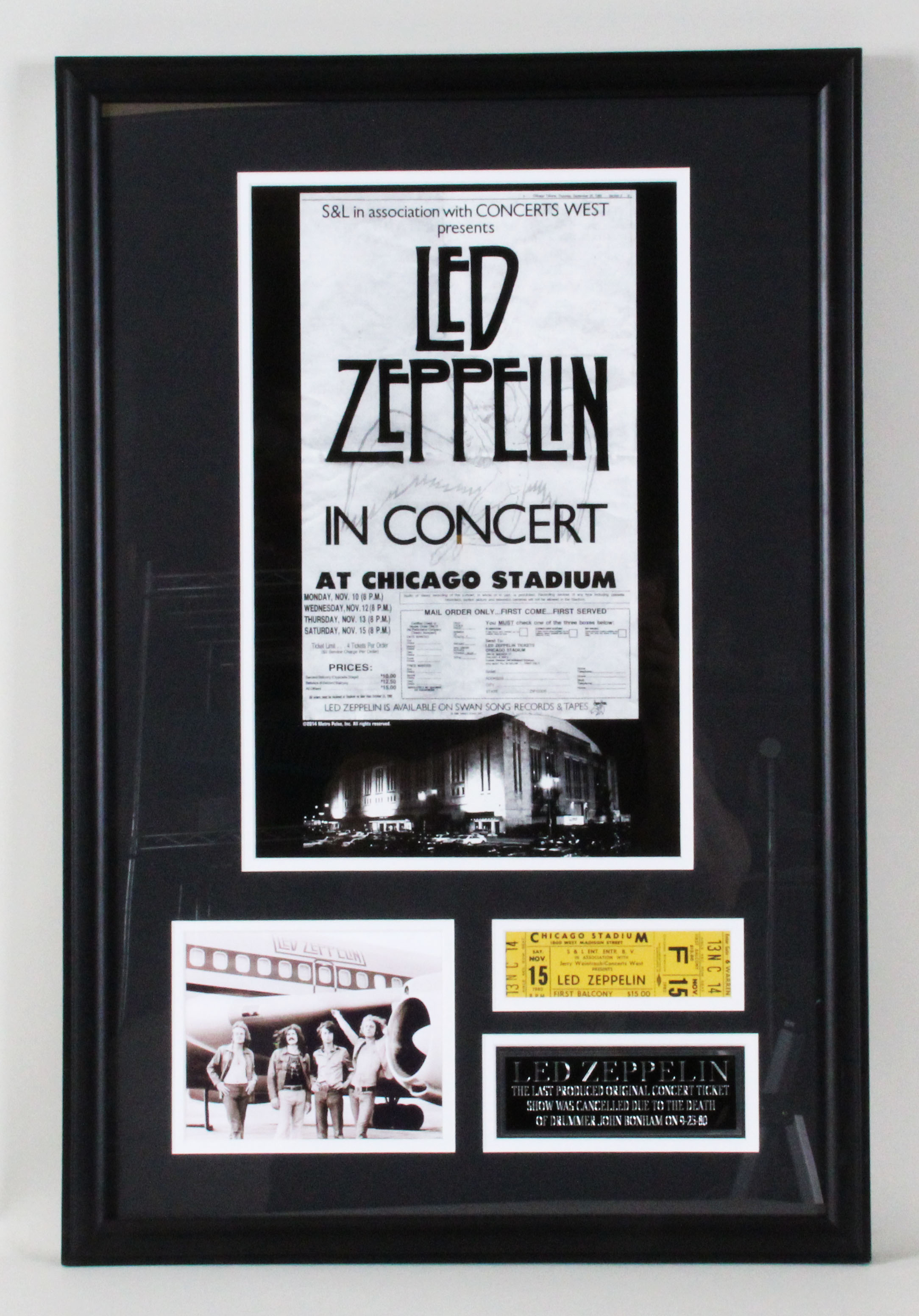 Led Zeppelin Poster & Ticket – Memorabilia Expert