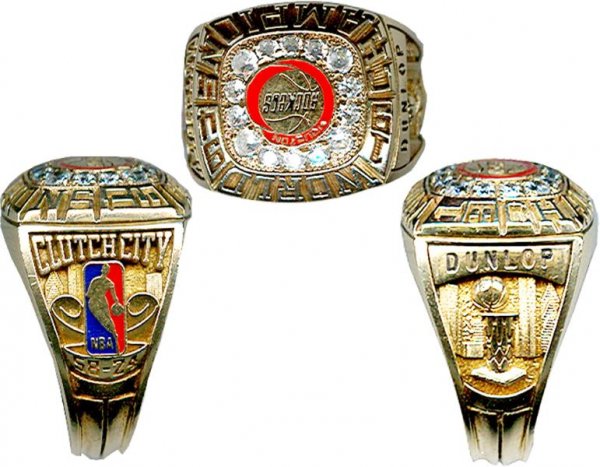 1994 Mike Dunlop Houston Rockets NBA Championship Ring – Memorabilia Expert